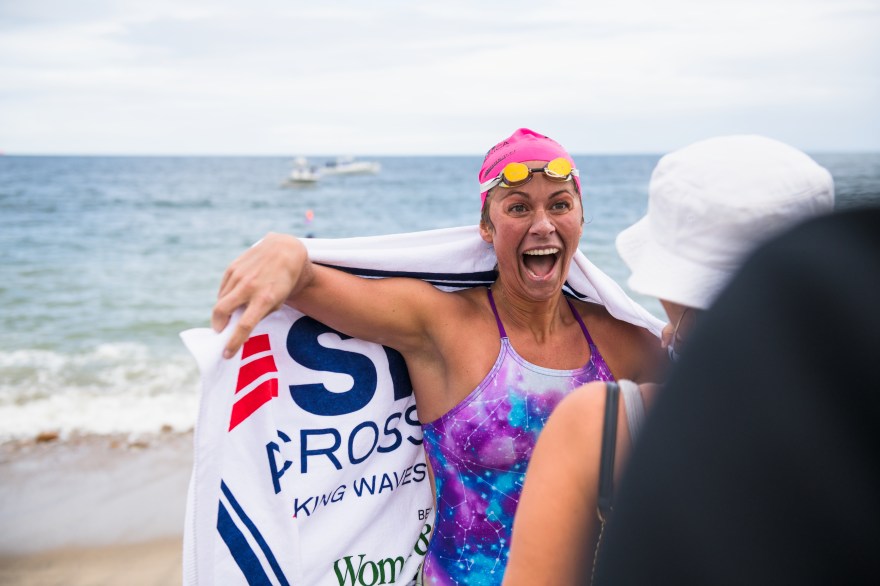 BLOCK CANCER: Inspiring Photos of Olympian Elizabeth Beisel’s Historic ...