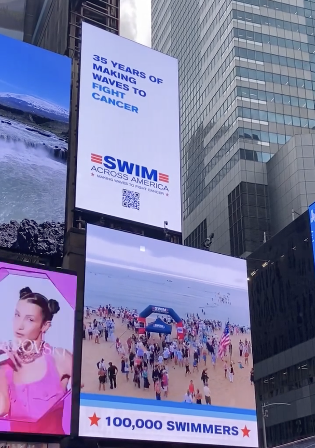 Swim Across America Celebrates 35 Years of Impact in Times Square with ...